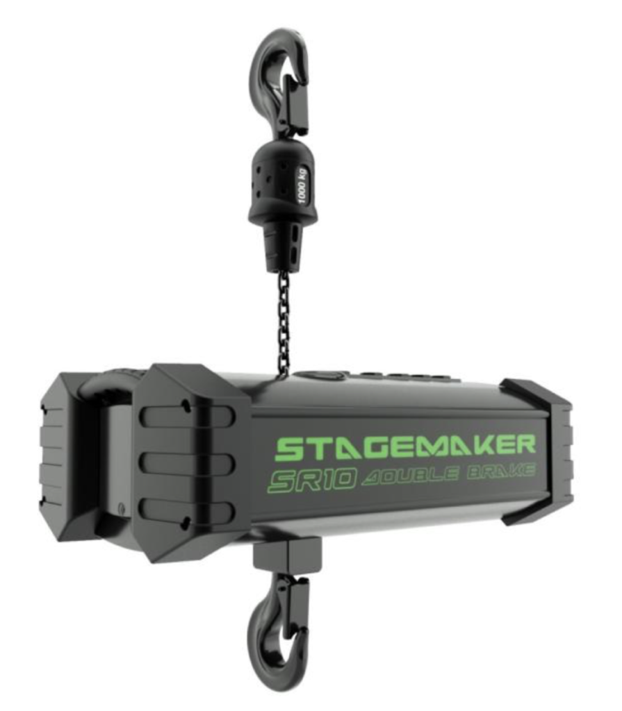 Stagemaker 1/2 Ton 3 Phase 60′ chain motor - Valiant Productions